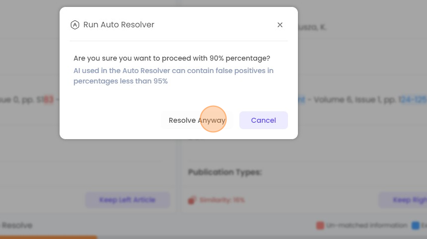 Detecting Duplicate Referencesarticles In A Review Rayyan Help Center 4307