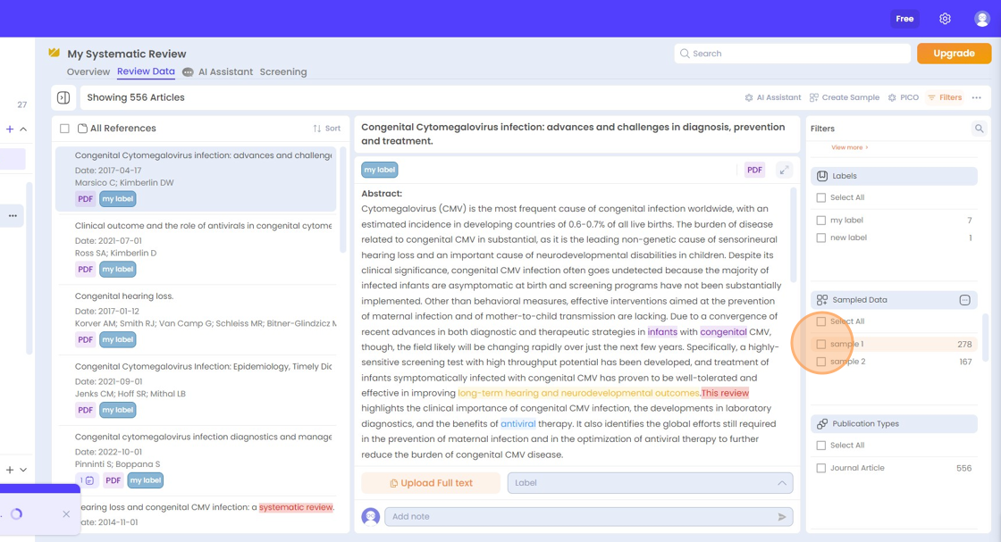 How To Use The Data Sampling Feature For Streamlined Collaborative