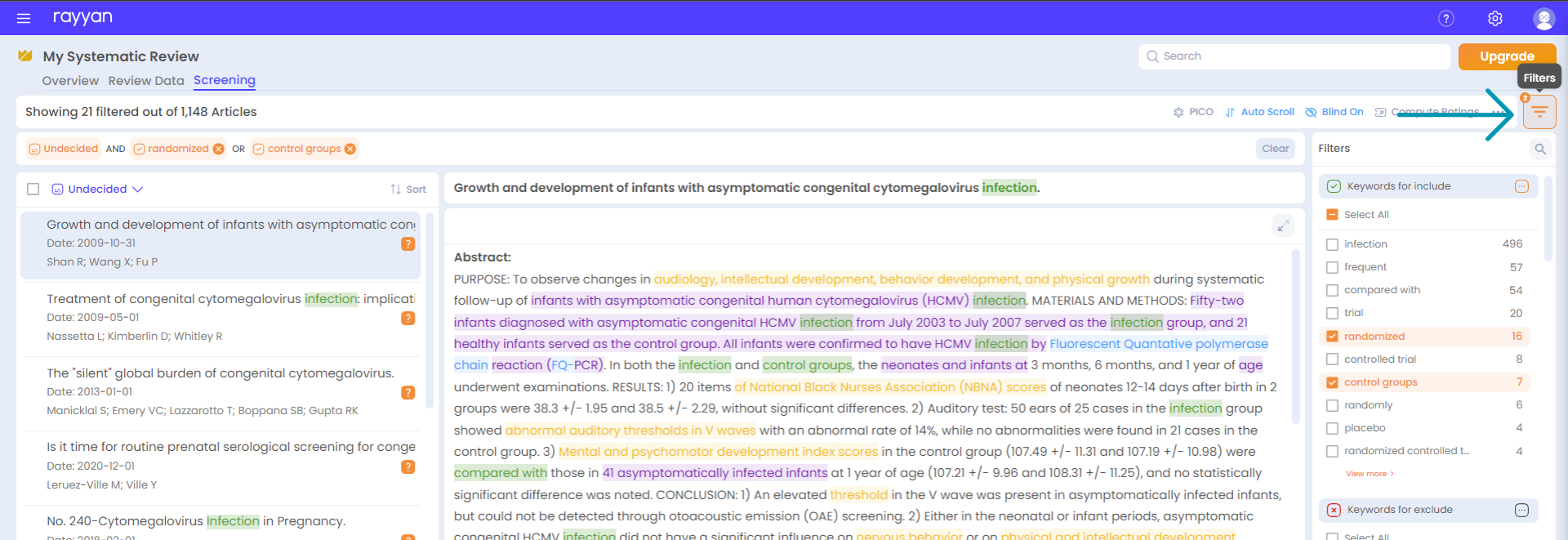 How to export references/articles in Rayyan? – Rayyan Help Center
