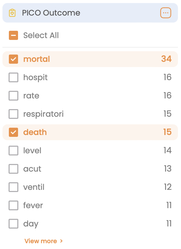 How do PICO highlighting and filtering work in Rayyan? – Rayyan Help Center