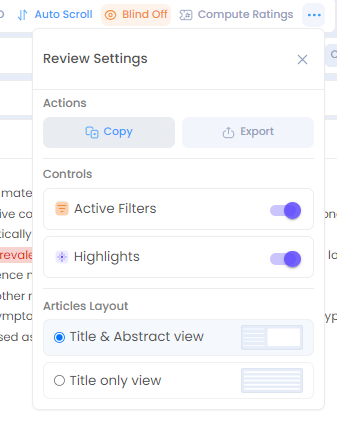 How to copy references/articles from one review to another? – Rayyan ...