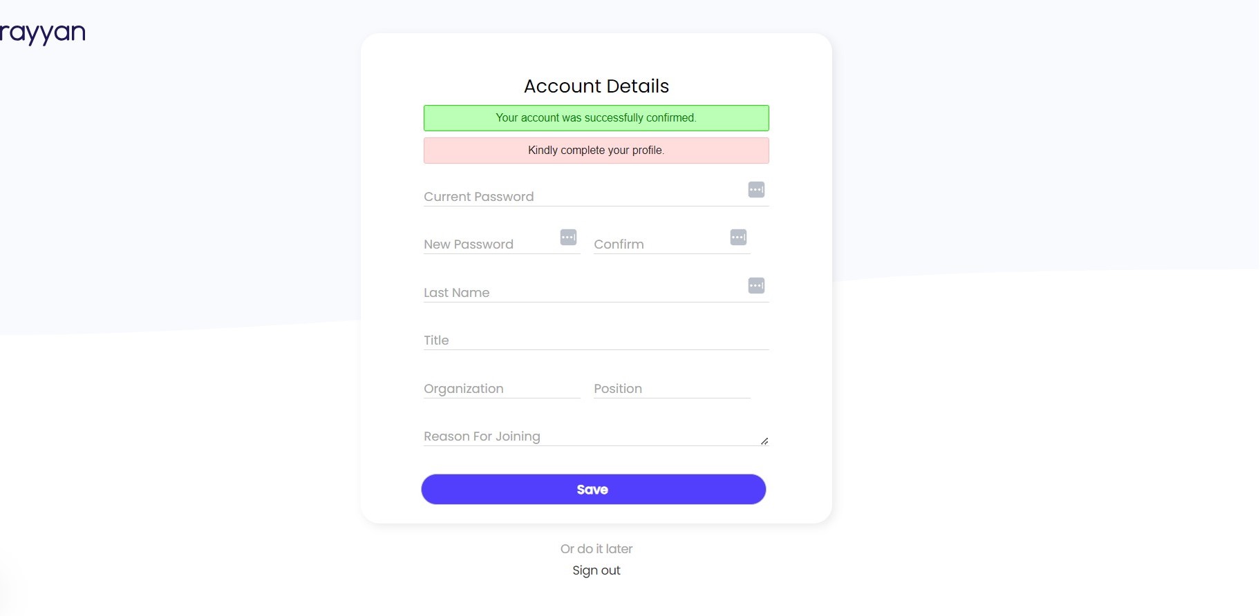 Signing up for an account on Rayyan – Rayyan Help Center